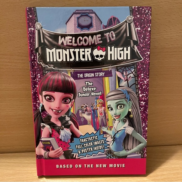 monster high | Toys | Nwt First Edition Hc Book Welcome To Monster High ...